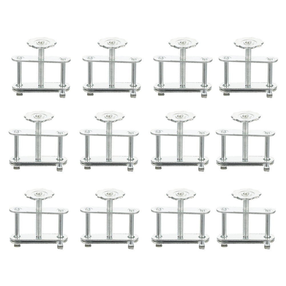 2 PCS Swivel Screw Adjustable Clamp Hose Lab Tubing Clamps Silver ...