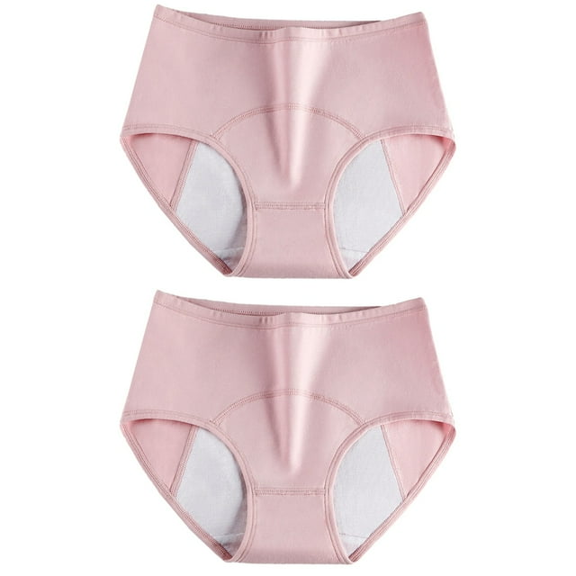 2 Pcs Tampoons Menstrual Pants Underwear Panties Women Diapers