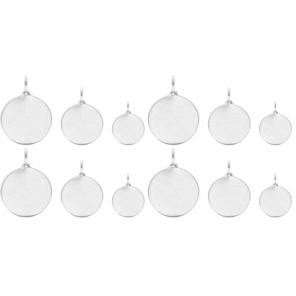 2 PCS Target Steel Shooting Targets Stainless Practice Hanging ...