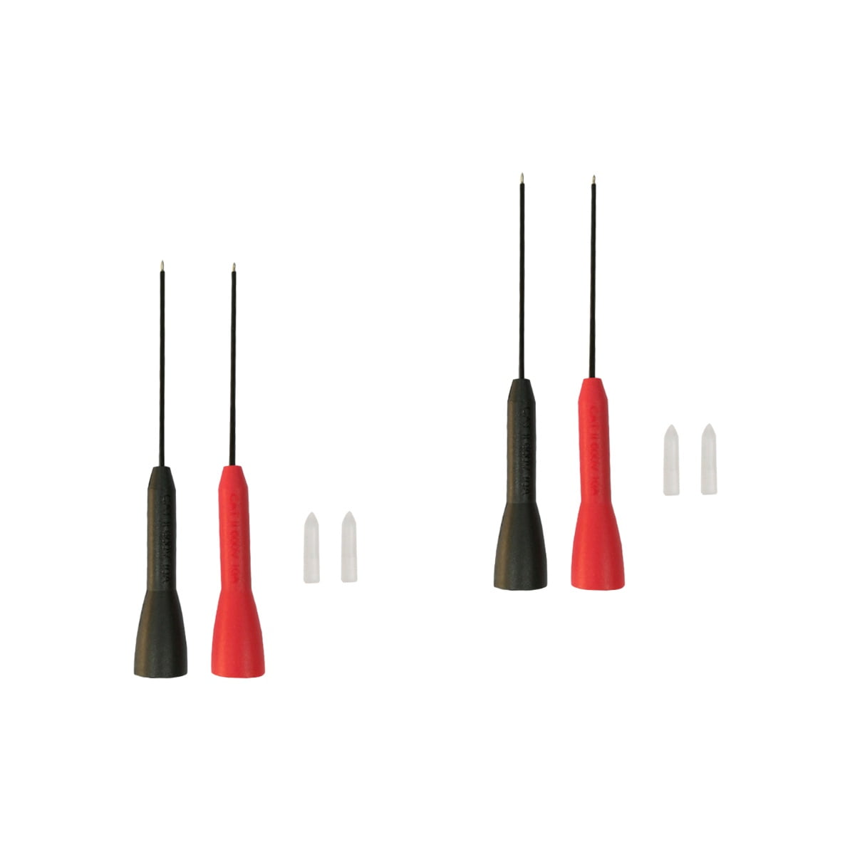 2 PCS Test Needle for Banana Plug Non Voltage Tester Back Probes ...