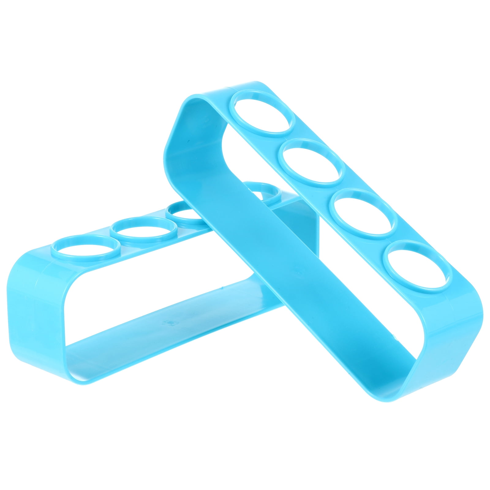 GOOHOCHY Tube Rack for Storage Use Made of PVC with Multiple Holes 2 ...