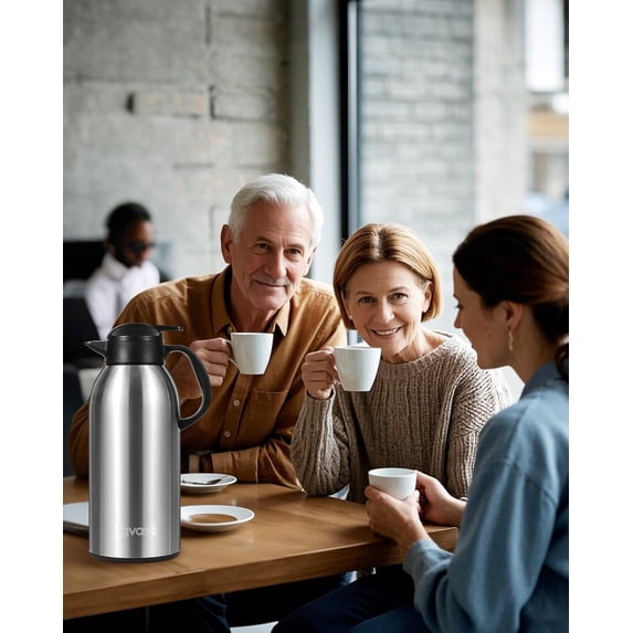 Large Black Catering Coffee Carafes