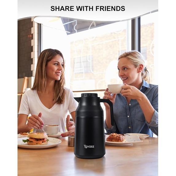 2 PCS Thermal Coffee Carafe Insulated Stainless Steel Coffee Carafe for ...