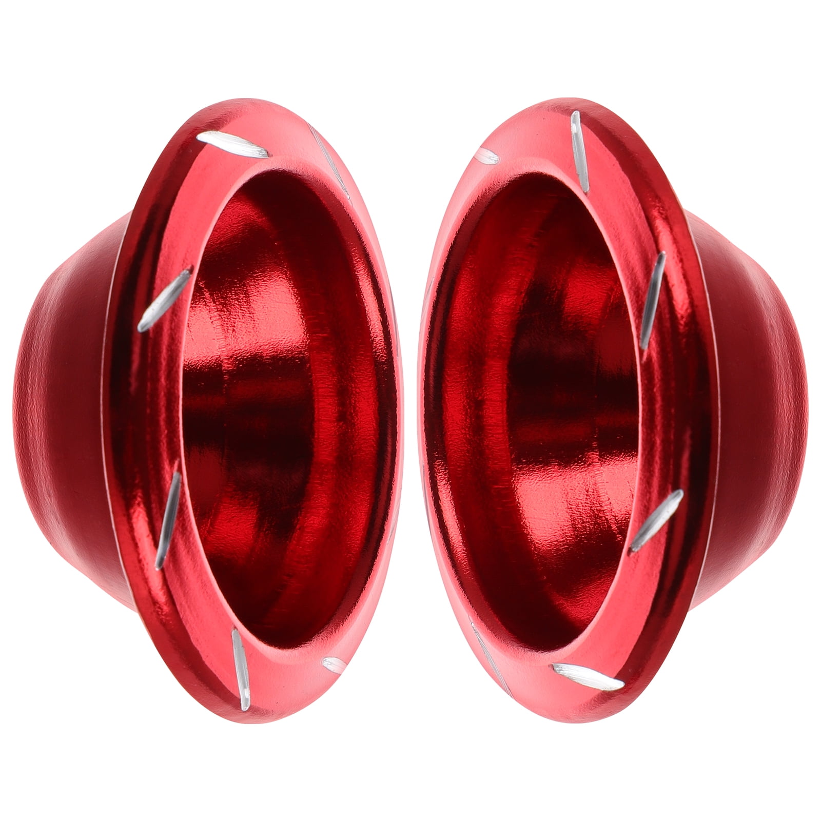 OFFIGAM 2Pcs Front Fork Frame Sliders Red for Motorcycle Scooter ...