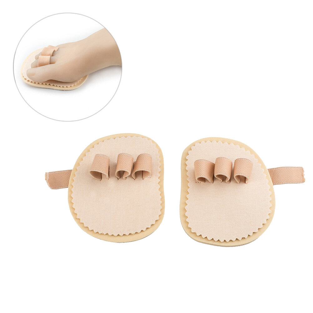 REOFLYUP Adjustable Toe Spacers for Men Women EVA Cotton Cloth 2PCS ...