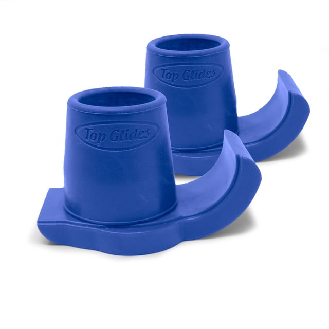 2 PCS Top Glides DuraSki Heavy Duty Walker Glide Skis - 1 Pair (Dark Blue) - Walmart.com