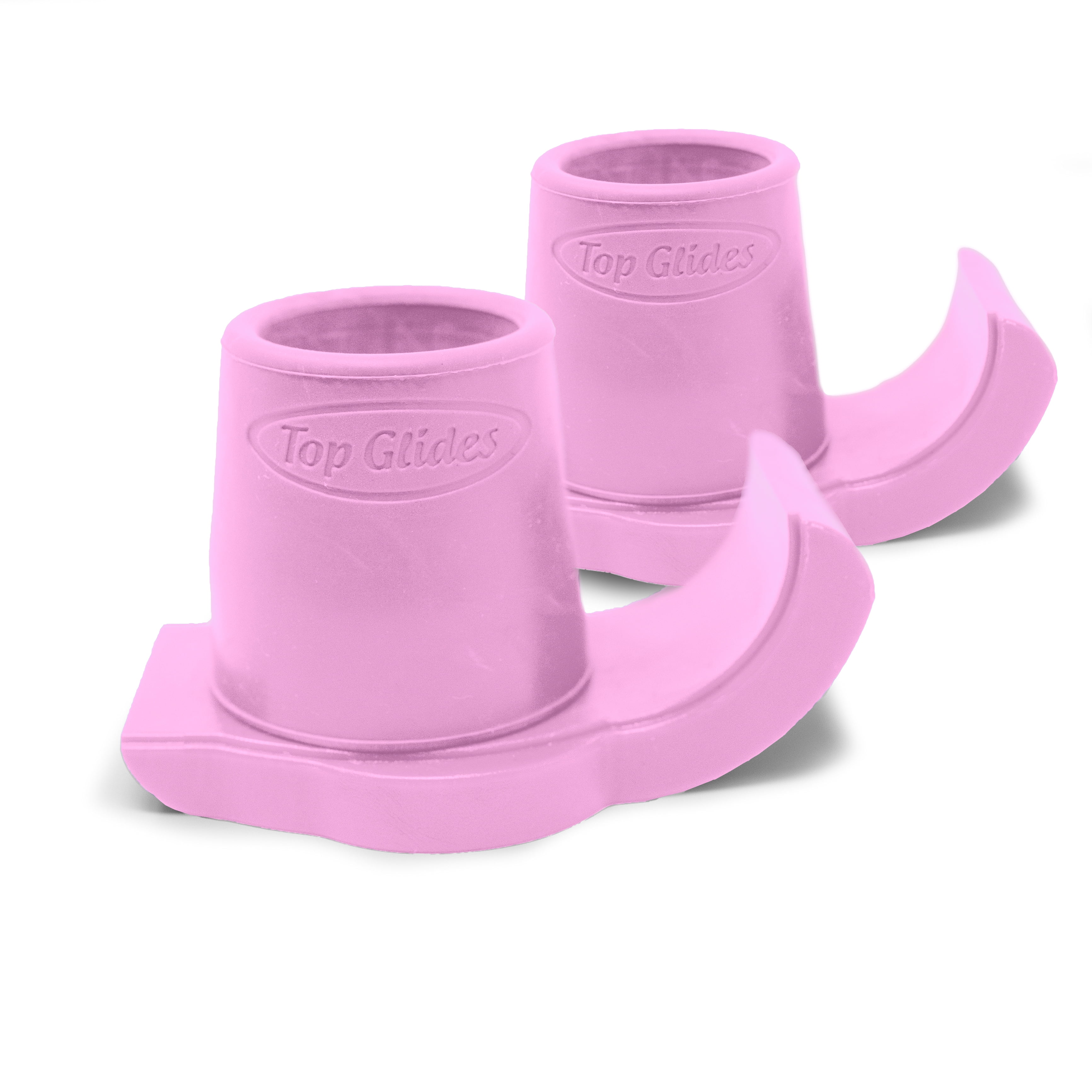 2 PCS Top Glides DuraSki Heavy Duty Walker Glide Skis - 1 Pair (Pink ...
