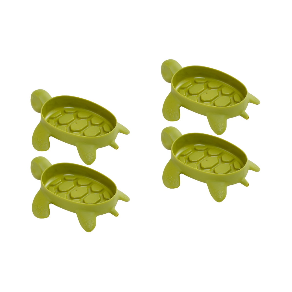 2 PCS Turtle Soap Dish Holder Sink Draining Bath Tray Cleaning Sponges ...