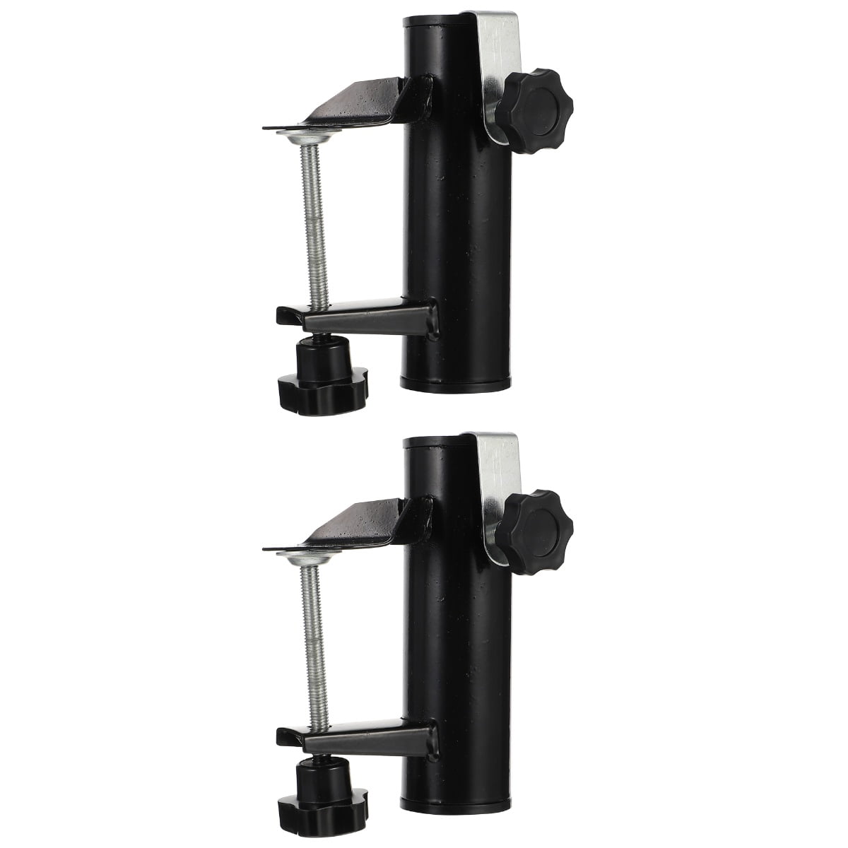 2 PCS Umbrella Holder Clip Beach Umbrellas Sunshade Mount Table Clamp ...