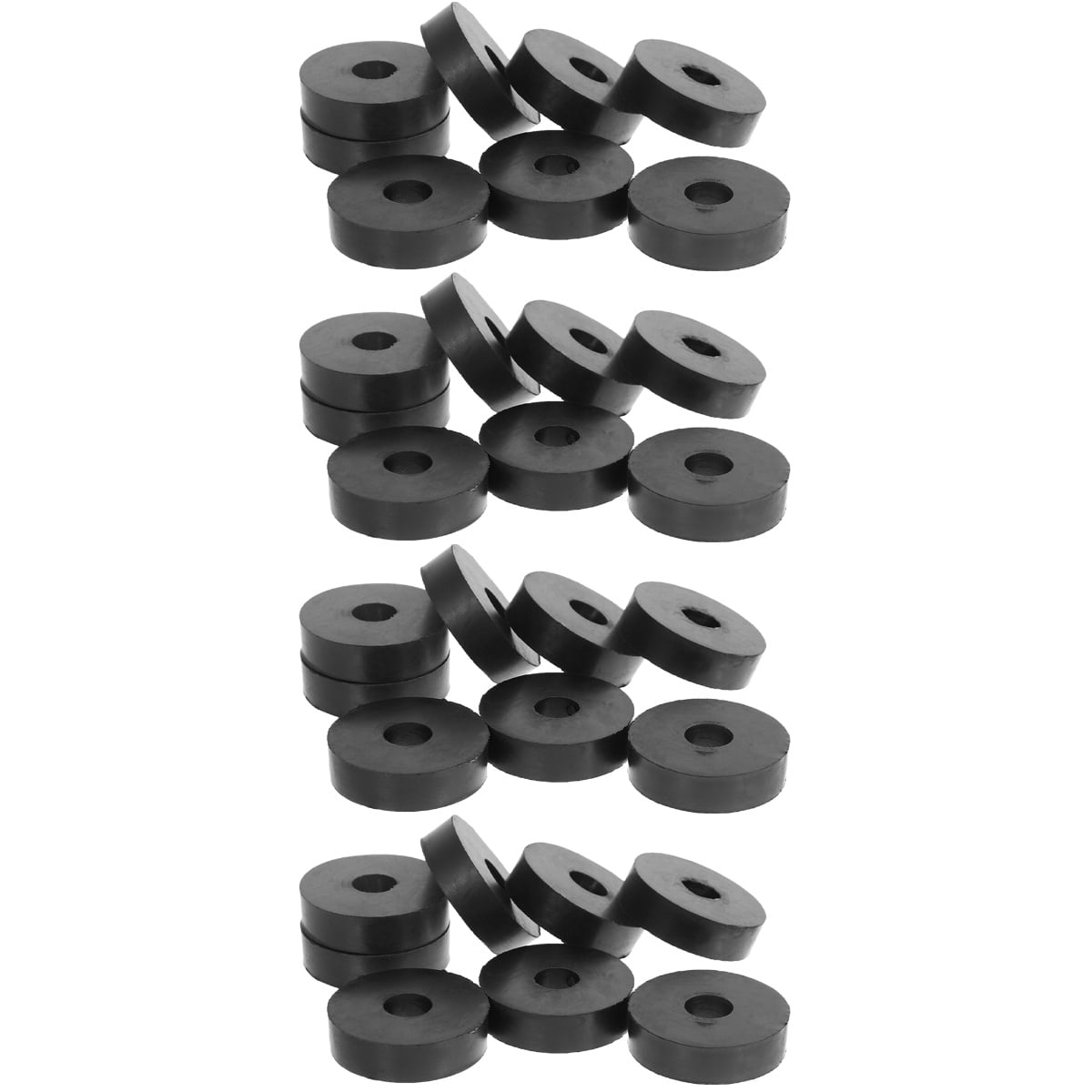 2 Pieces Rubber Isolation Pad Acoustic Parts for Lawnmower Soundproof ...