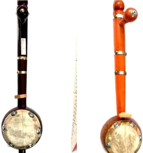 2 PCS WOODEN EKTARA SPECIAL STRING MUSICAL INSTRUMENT - Walmart.com
