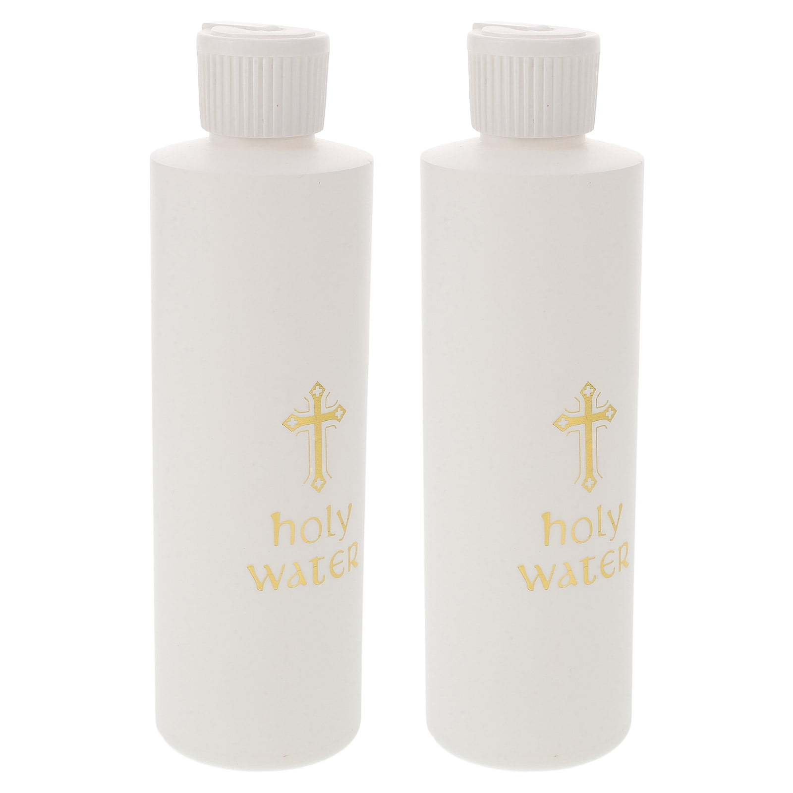 FUEENIRVA Cross Shaped Holy Water Bottles Simple Design For People of ...