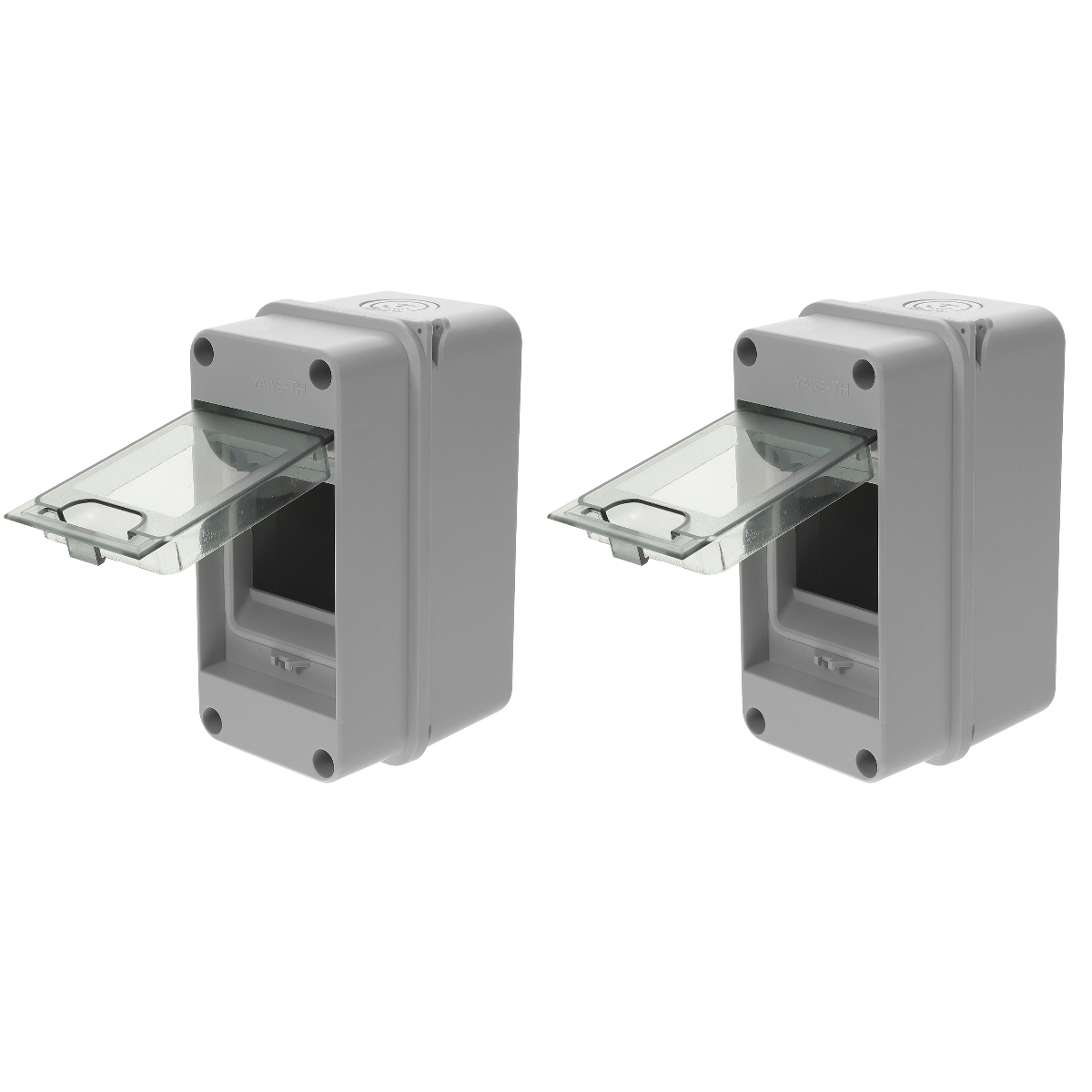 2 PCS Way Distribution Box Waterproof Case Weather Electrical Boxes ...