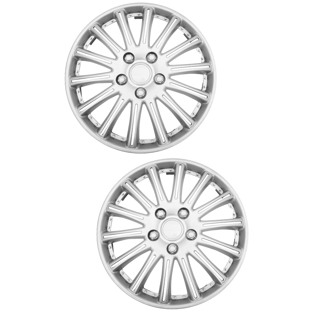 2 PCS Wheel Hub Covers for Car Vehicle Hubcaps Central Fin Plate Travel ...