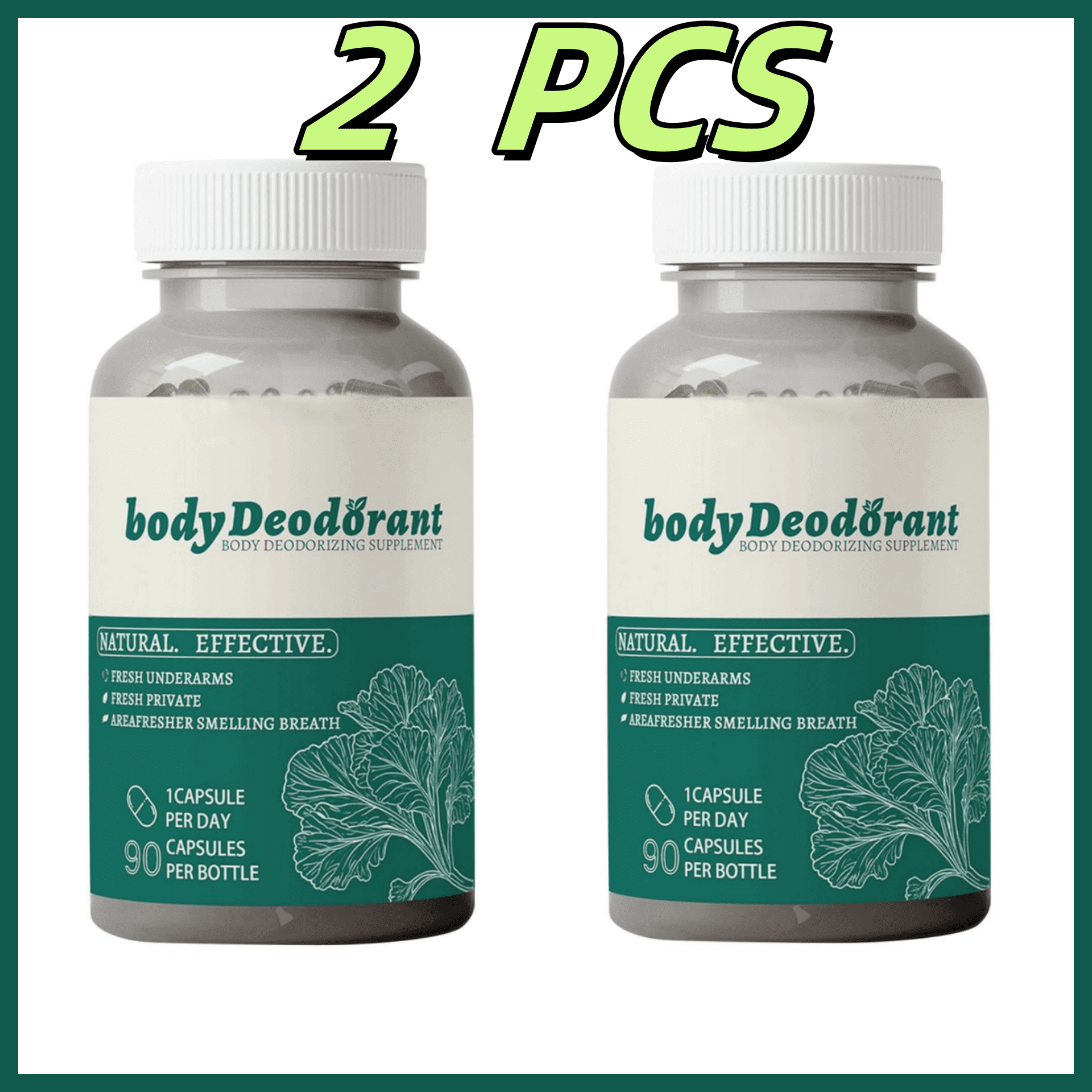 2 PCS XUIMSWA Body Deodorizing Supplement - Full Body Deodorant ...