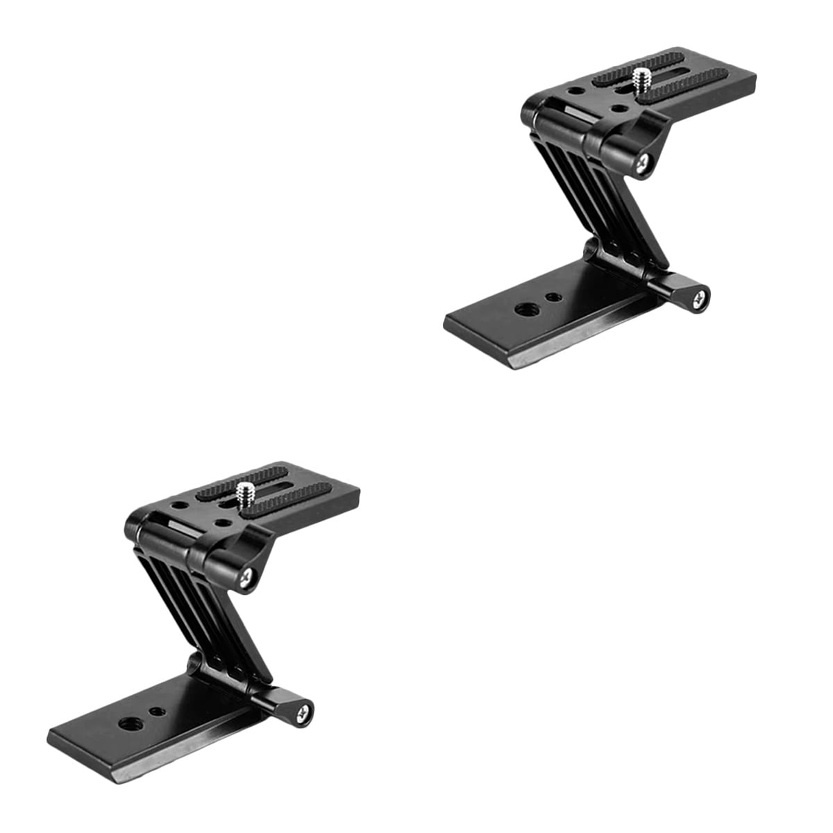2 PCS Z Type Quick Folding Tripod Head Release Plate Shape Bracket ...