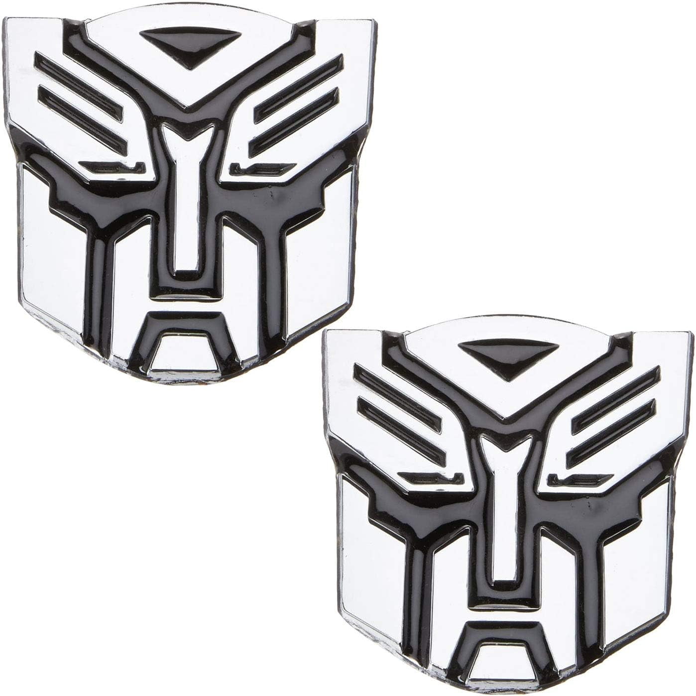 2 PCS in Set Transformers Emblem - 4" Tall for Car Autobot Sticker Pair ...