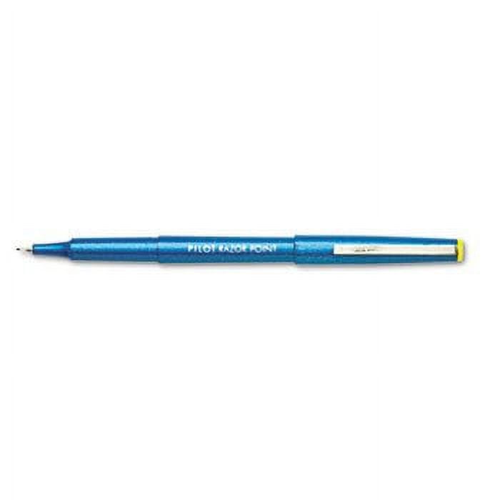 2 PENS: Pilot Razor Point Stick Pen, Extra Fine Point, Blue, 1 Single ...