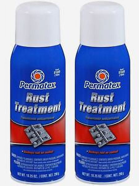2 ~ PERMATEX 81849 RUST TREATMENT Rusty Metal Primer Destroy Prevent ...
