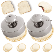 Pnellth Stainless Steel Sandwich Maker Mold Cute Heart Star Round ...