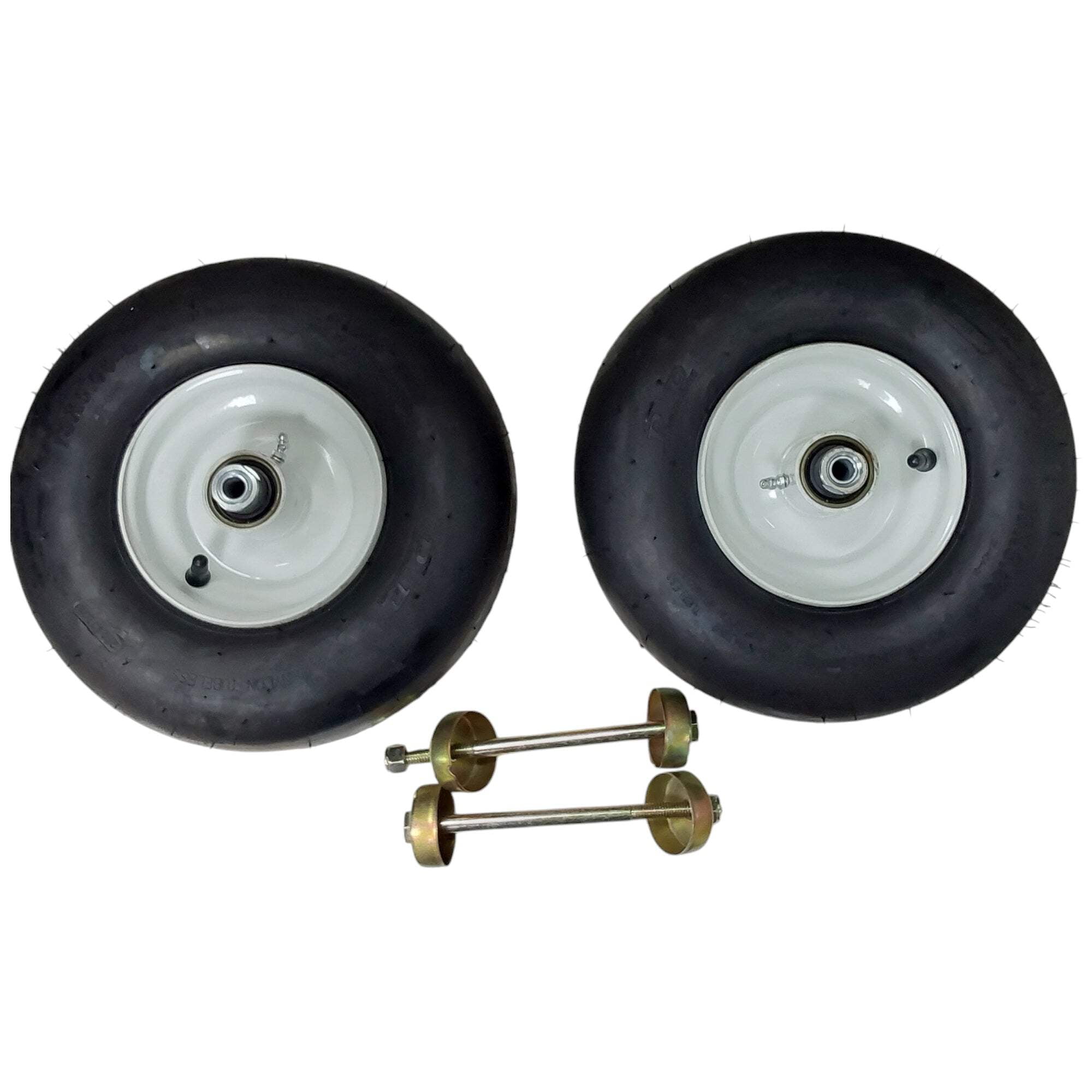 2 PK 13X5.00-6 Air Filled Tubeless Tire Assembly Fits Exmark 109-9126 ...