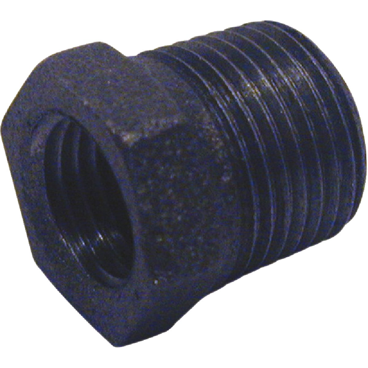 2 PK, B&K 1-1/4 In. x 1/2 In. Hexagon Black Iron Bushing - Walmart.com