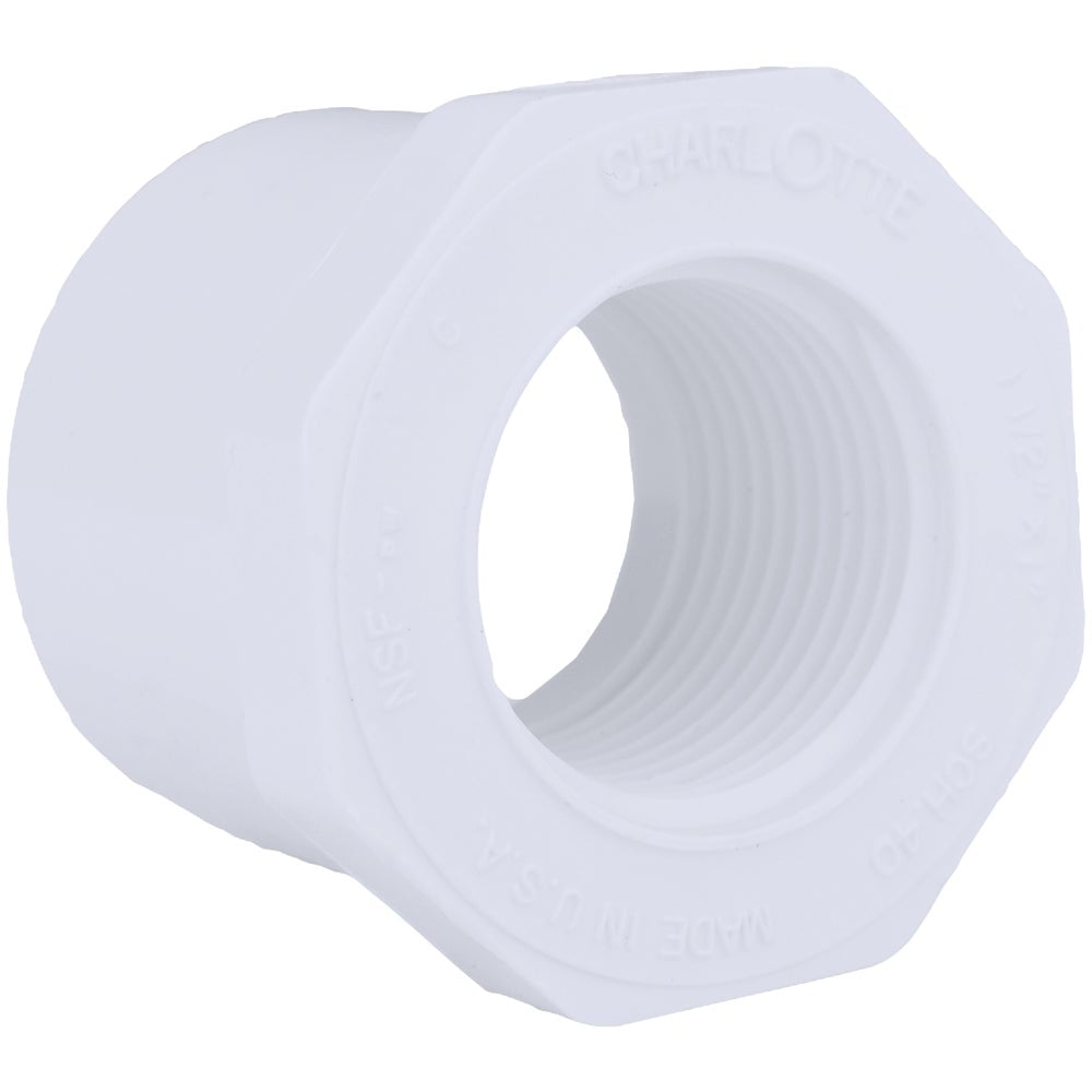 2 Pcs Charlotte Pipe 1-1/2 In. Spg X 1 In. Fpt Schedule 40 Pvc Bushing - Walmart.com