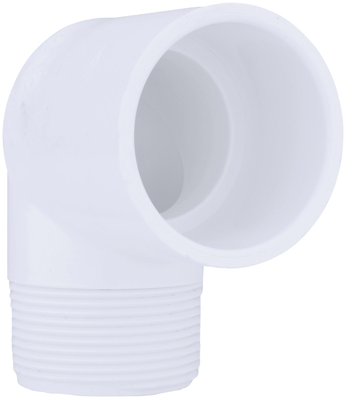 2 Pcs Charlotte Pipe 1-1/2 In. Slip X Male Schedule 40 90 Deg. Street Pvc Elbow (1/4 Bend ...