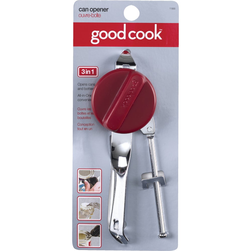 2 PK, Goodcook 11800-Goodcook 3-Way Can Opener - Walmart.com