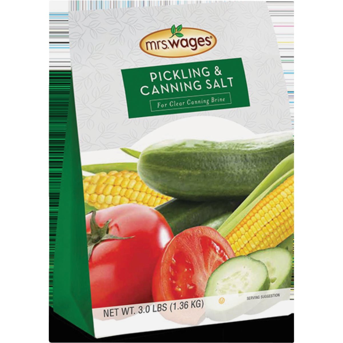 2 PK, Mrs. Wages 48 oz. Canning & Pickling Salt - Walmart.com
