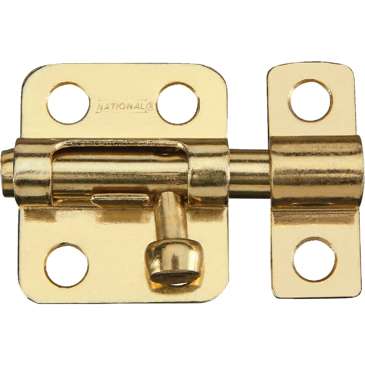 2 Pcs National 2 In. Satin Brass Cellar Window Barrel Bolt - Walmart.com