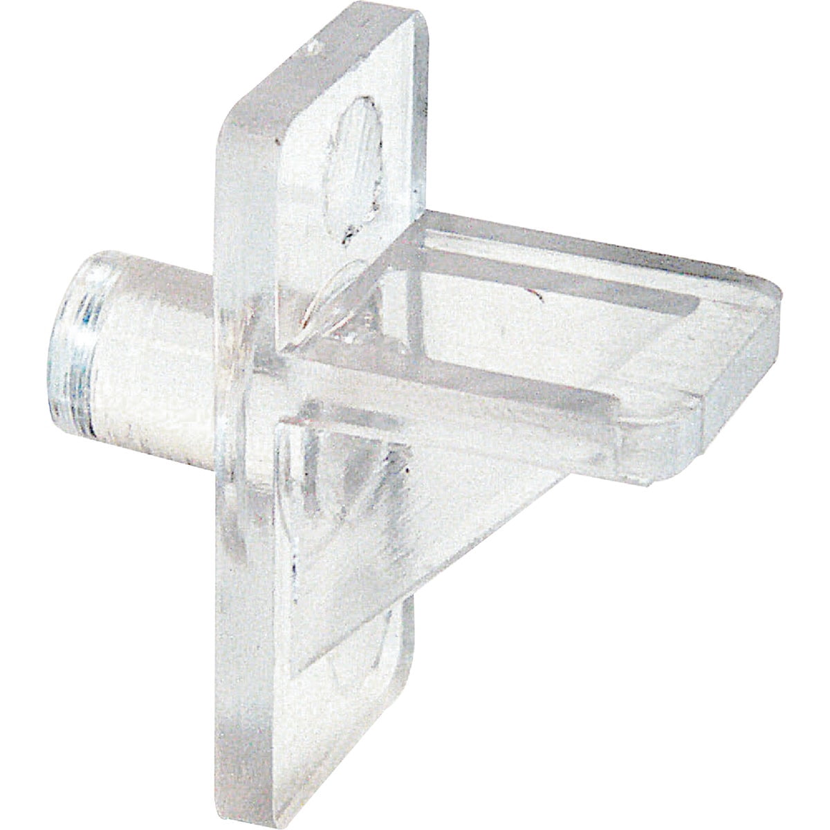 2 Pcs Prime-Line 1/4 In. Clear Plastic Shelf Support (8 Count ...