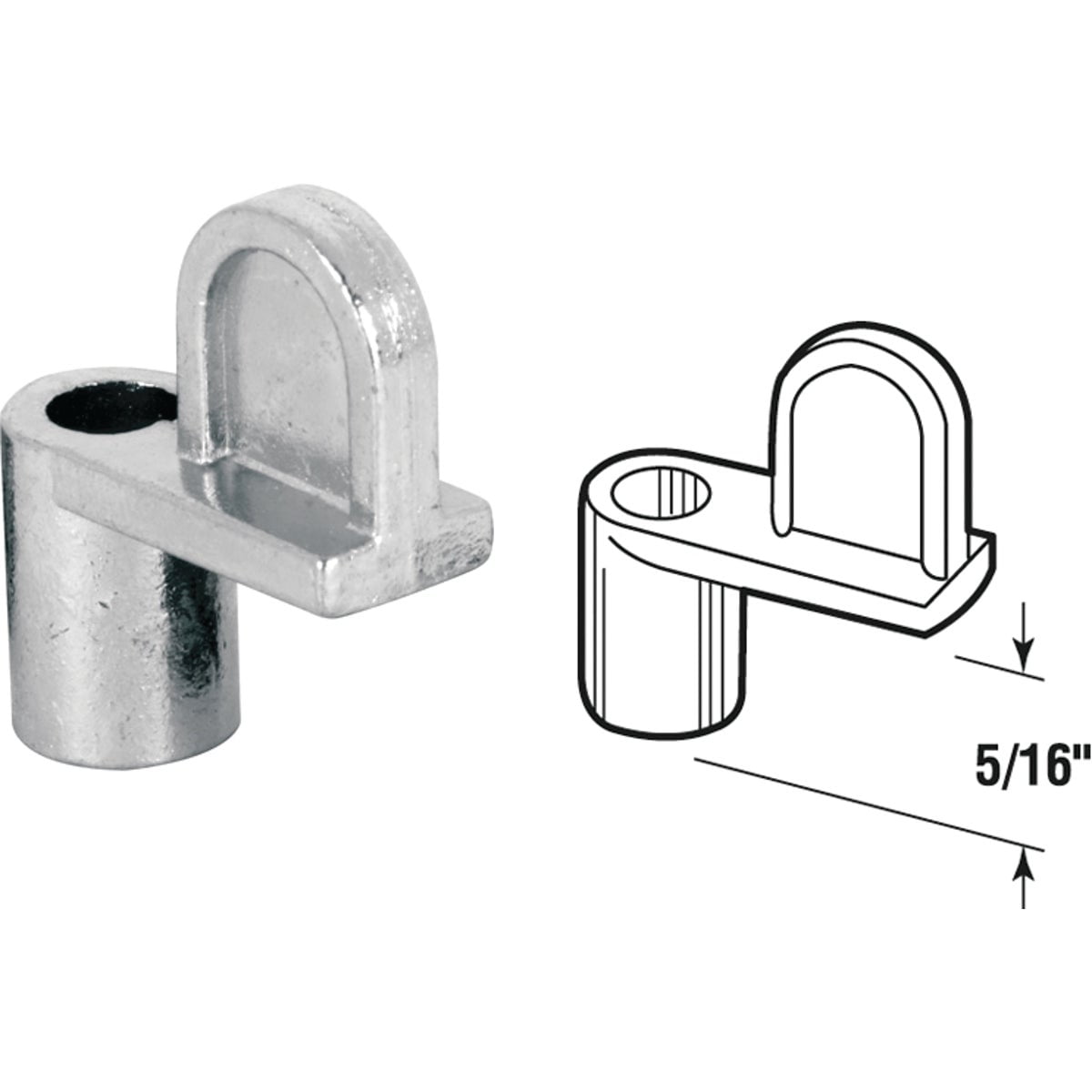 2 Pcs Prime-Line 5/16 In. Die-Cast Window Screen Clip (8 Count ...