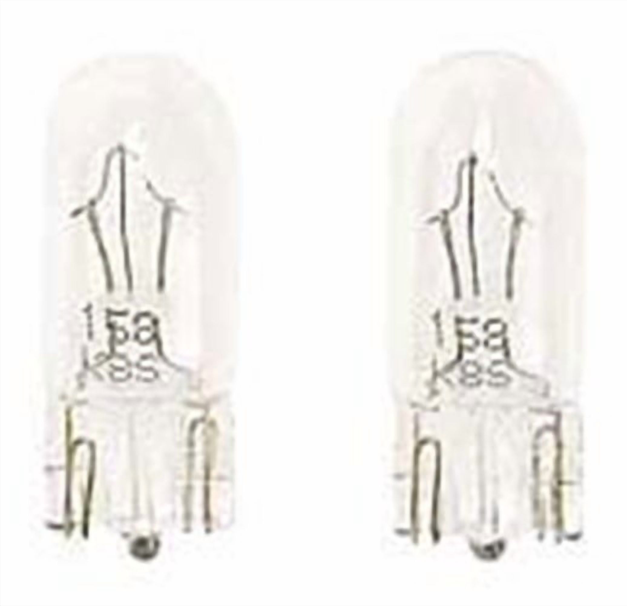 2-PK SYLVANIA 158 Basic Automotive Light Bulb - Walmart.com