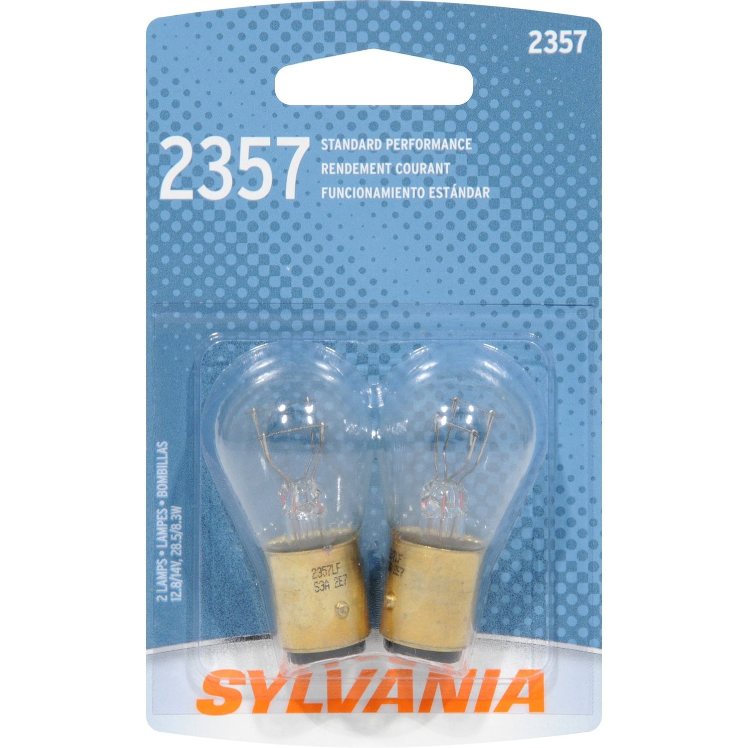 SYLVANIA 2357 Basic Miniature Bulb, Contains 2 Bulbs - Walmart.com
