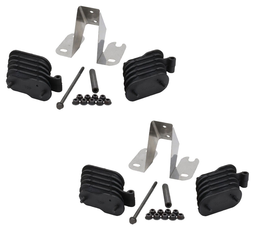 2 PK Tie Bar Bolster Suspension Spring Set Replaces OEM 64179-048 ...