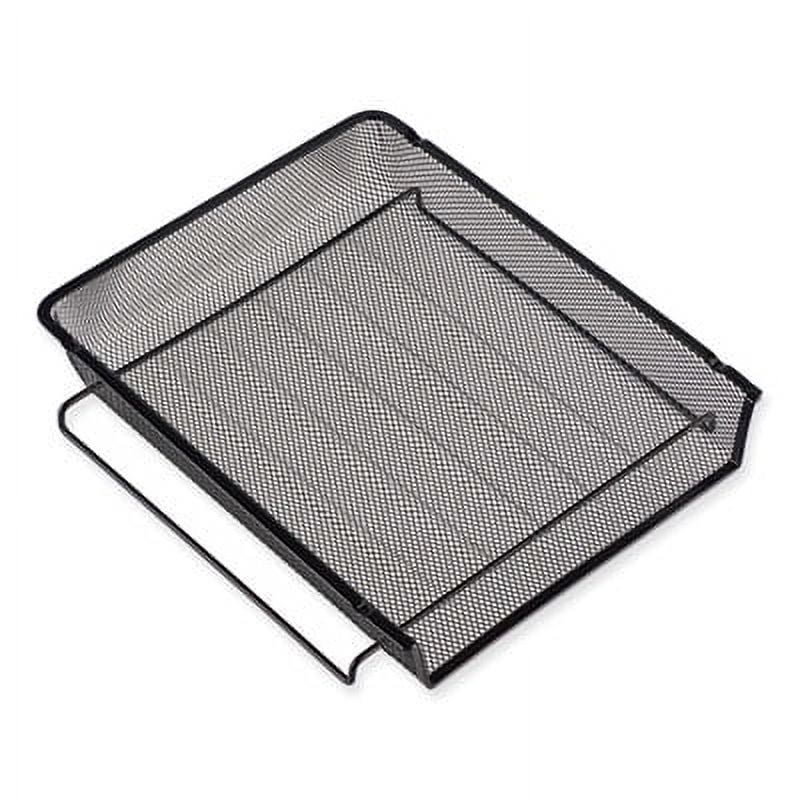 2 PK,Universal Deluxe Mesh Stacking Side Load Tray, 1 Section, Legal ...
