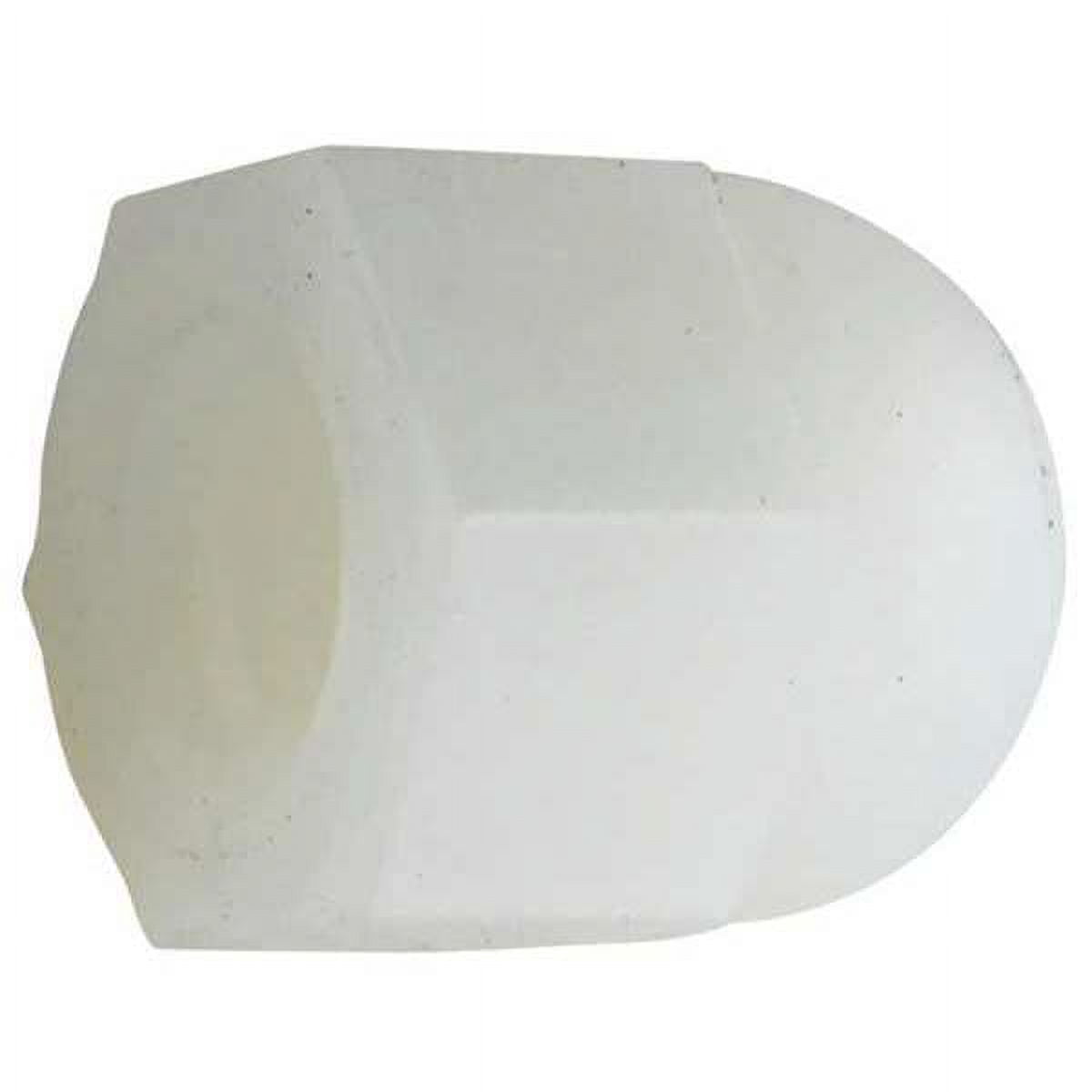 2 PK ZoroSelect Standard Crown Cap Nut, 3/8"-24, Nylon, Plain, 5/8 in H ...