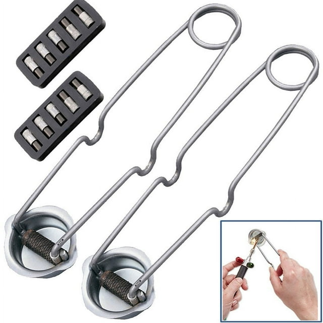 2 PRO Single Strikers Spark Lighters with 10 Flints Torch Welding ...