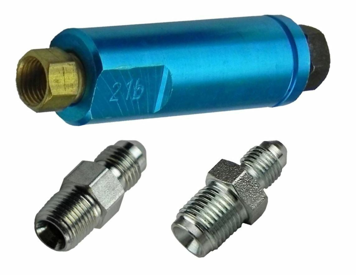 2 PSI Residual Drum Brake Proportioning Check Valve & Fittings Custom ...