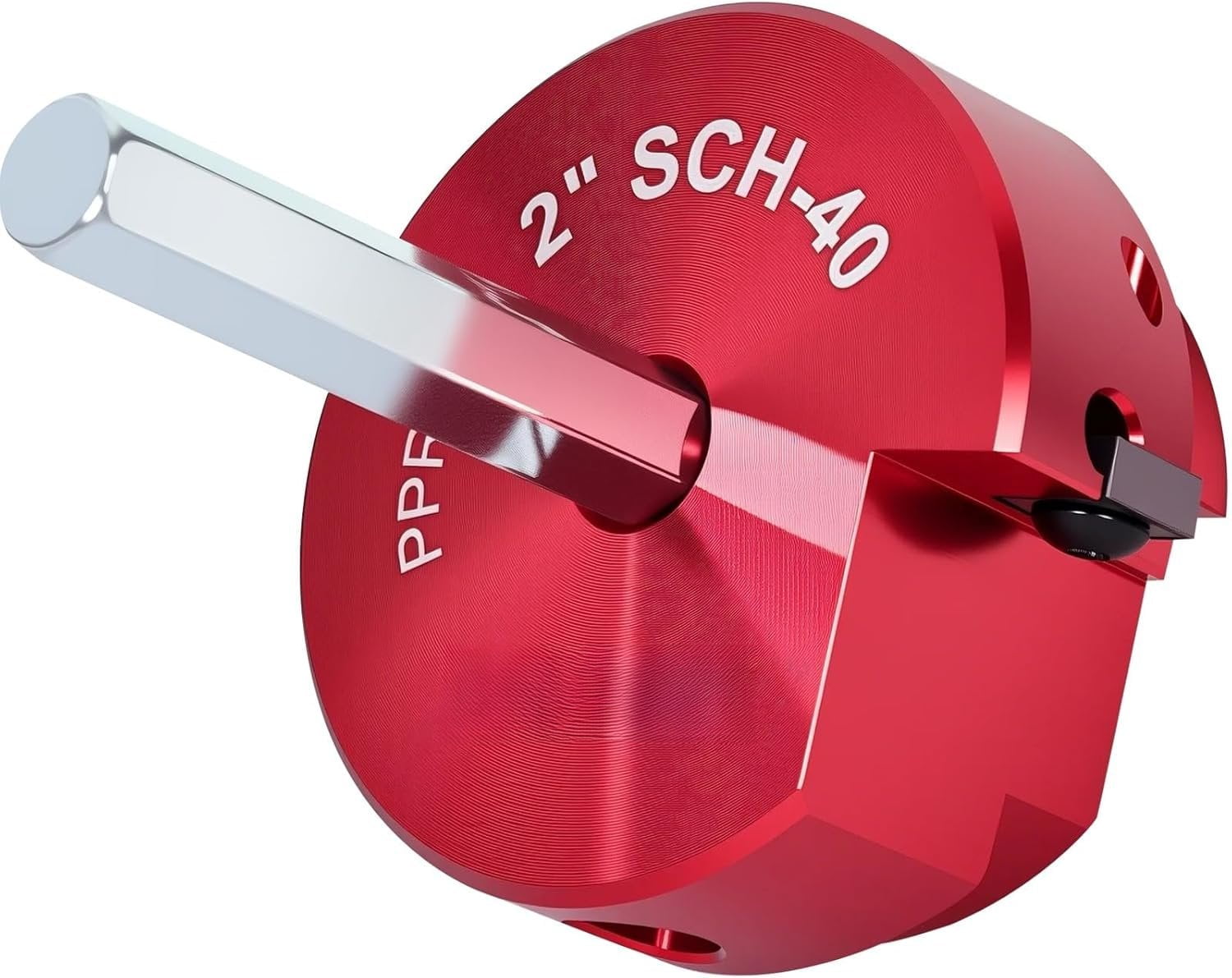 2" PVC Pipe Reamer, Pipe Fitting Reamer Tool, Fit into Standard 1/2 ...