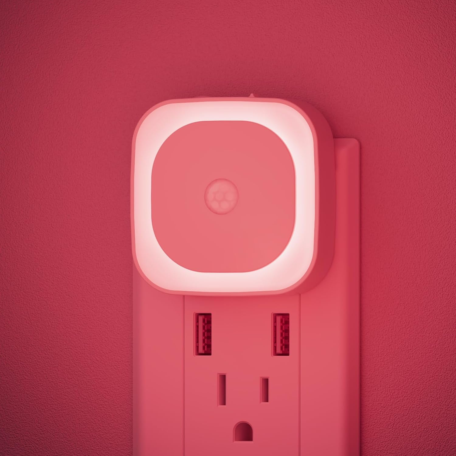 2 Pa Plug In Night Light With Motion Sensor & Dusk To Dawn Sensor, 3 ...