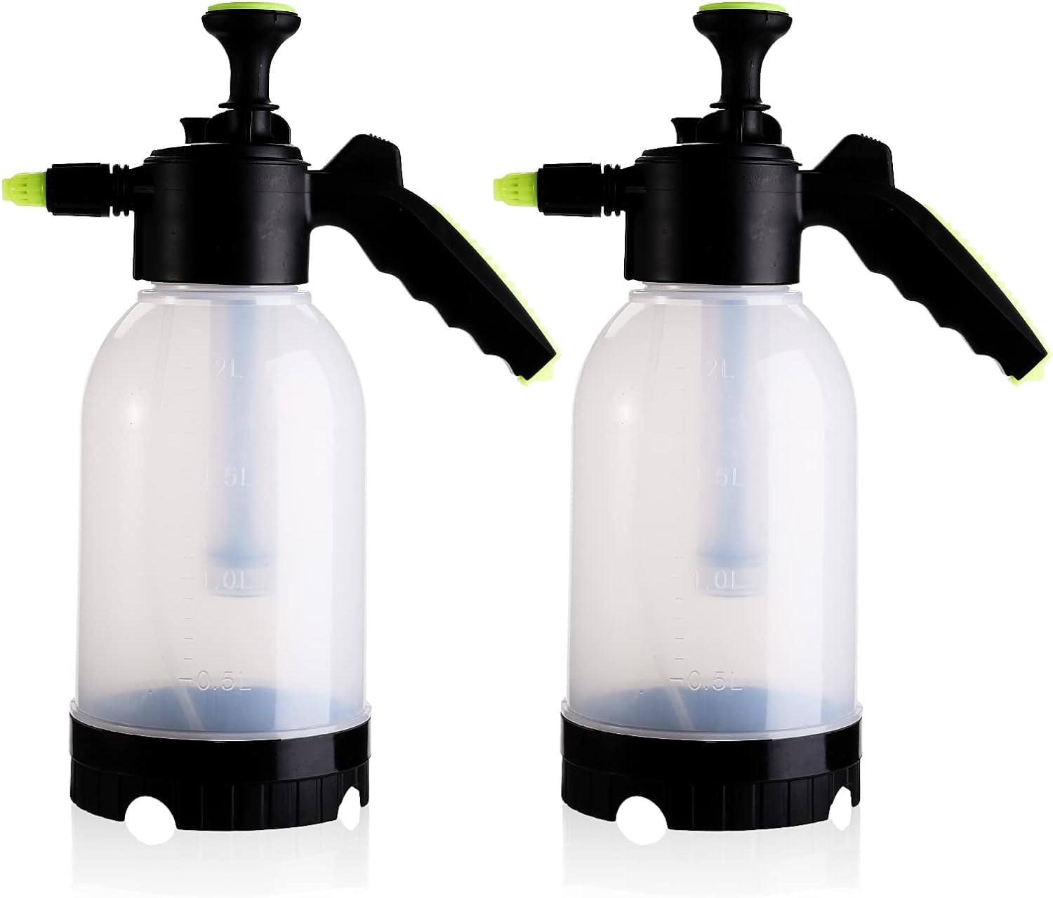 2 Pack 0.5 Gallon Hand held Garden Sprayer Pump Pressure Water Sprayers ...