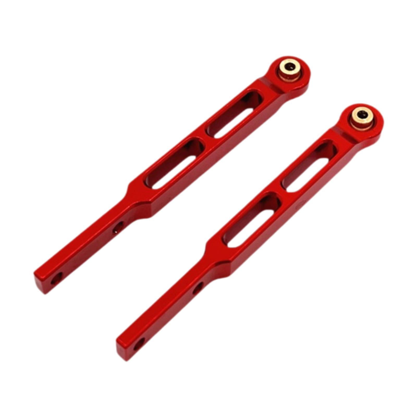 2 Pack 1:12 RC Car Rear Axle Pull Rods Durable Metal Build Fits MN82T ...