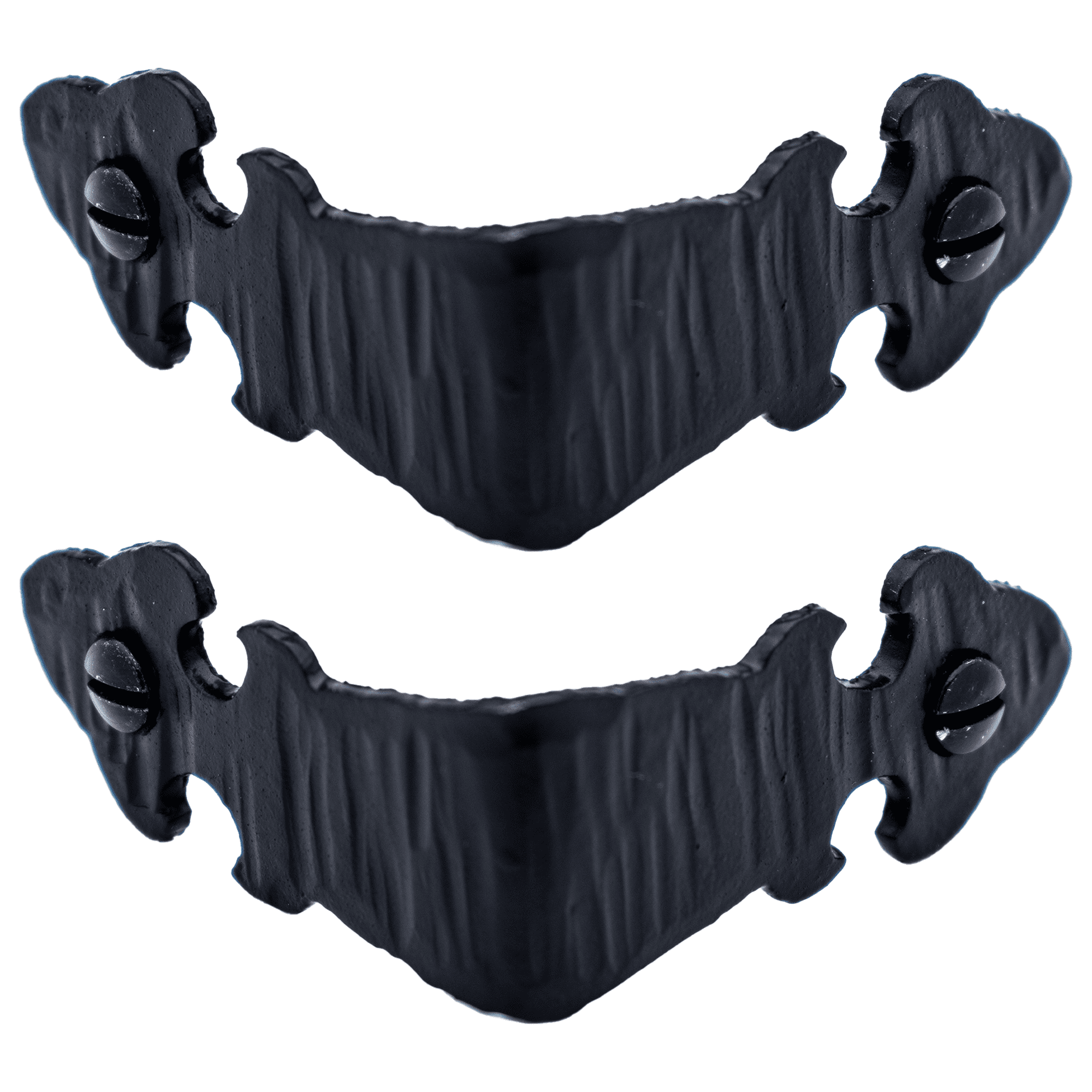 2 Pack 1.75 inch Metal Corner Protector - Black - Furniture Corner ...