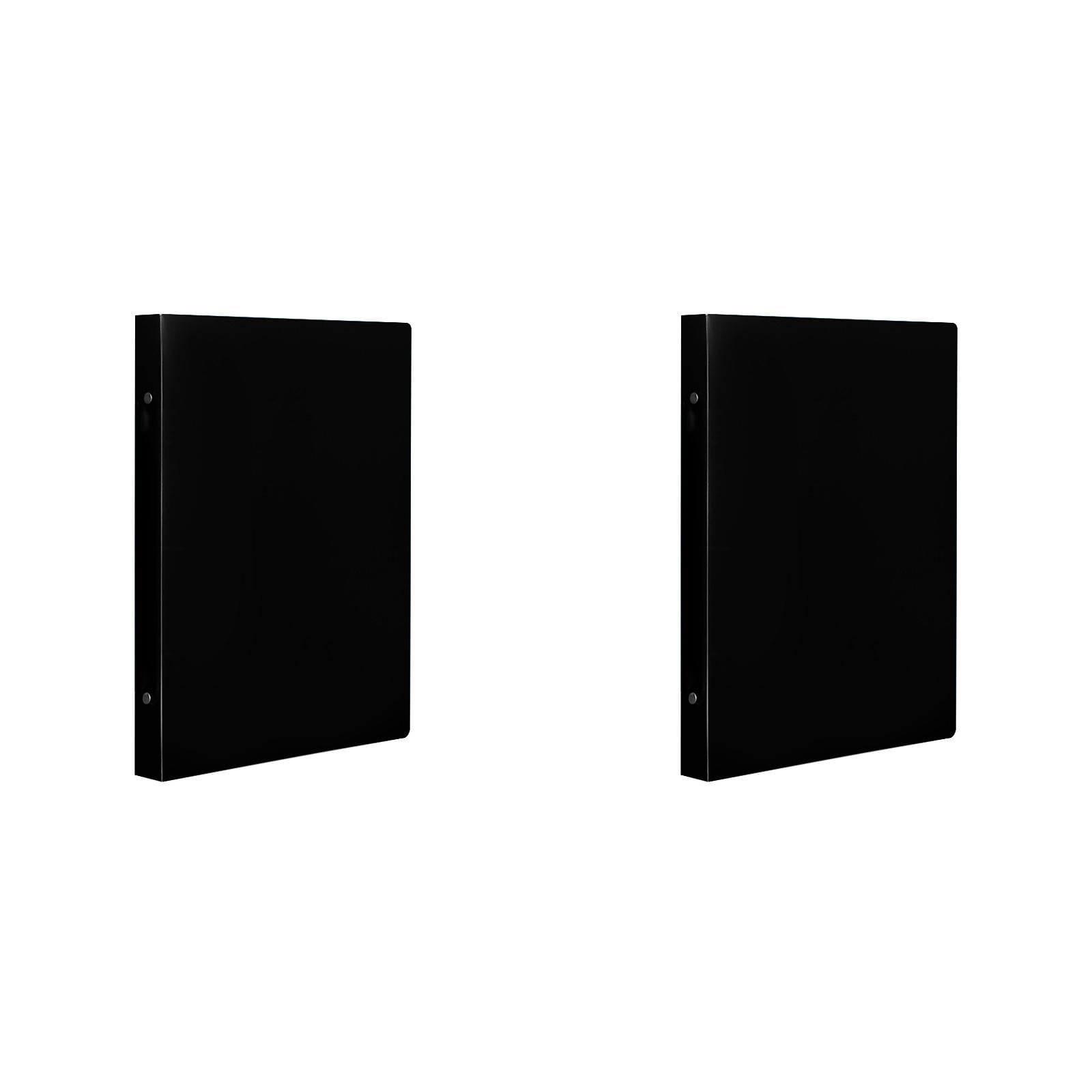 2 Pack 1 Inch Binders 3 Ring, Durable 3 Ring Binder, Flexible 1 Inch ...