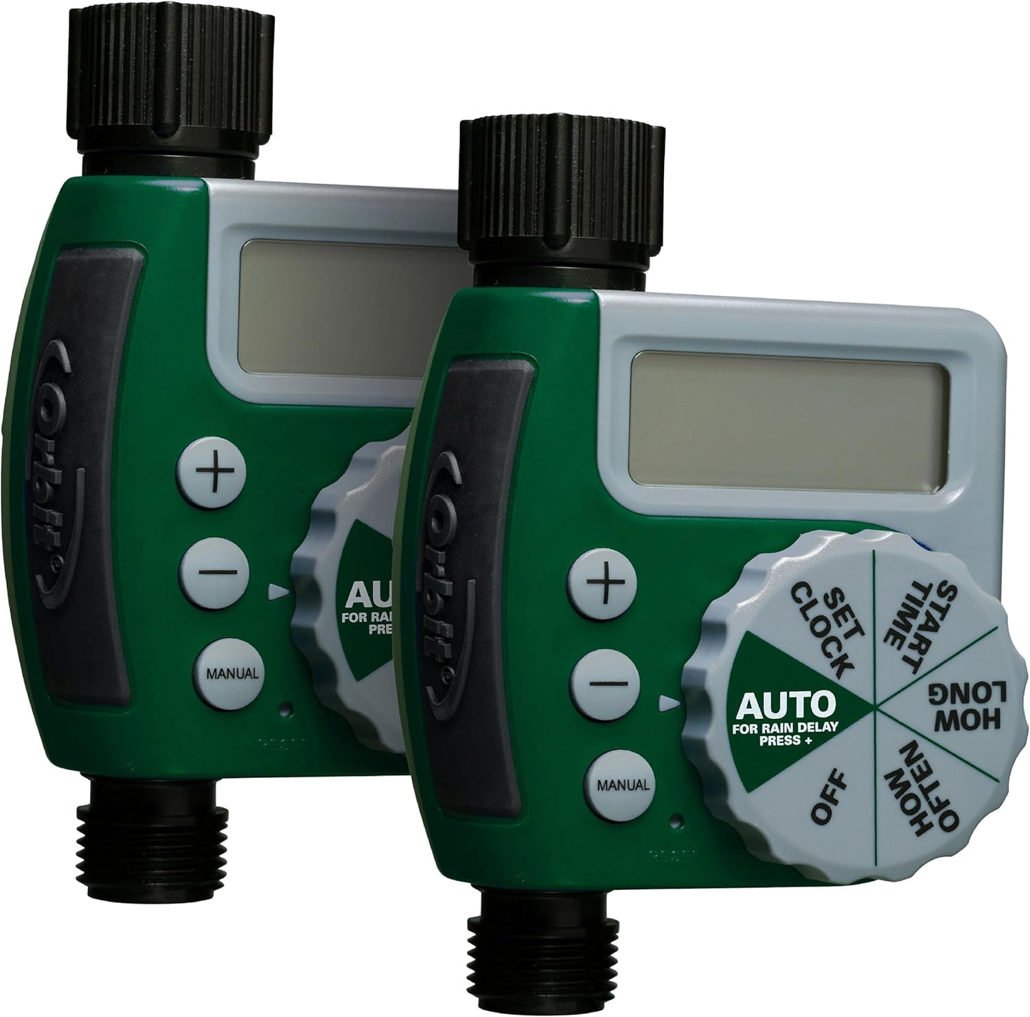 2-Pack 1-Outlet Programmable Digital Hose Watering Timer - Walmart.com