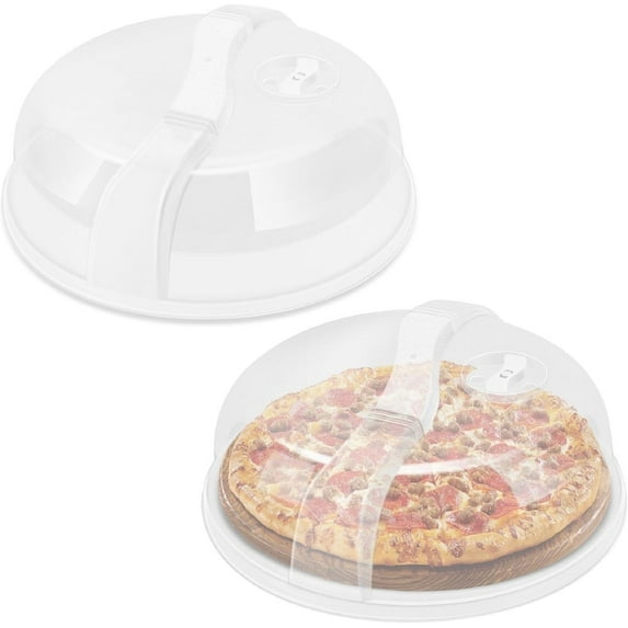 2 Pack 10.5 Inch Microwave Splatter Cover - Anti-Splatter Microwave ...