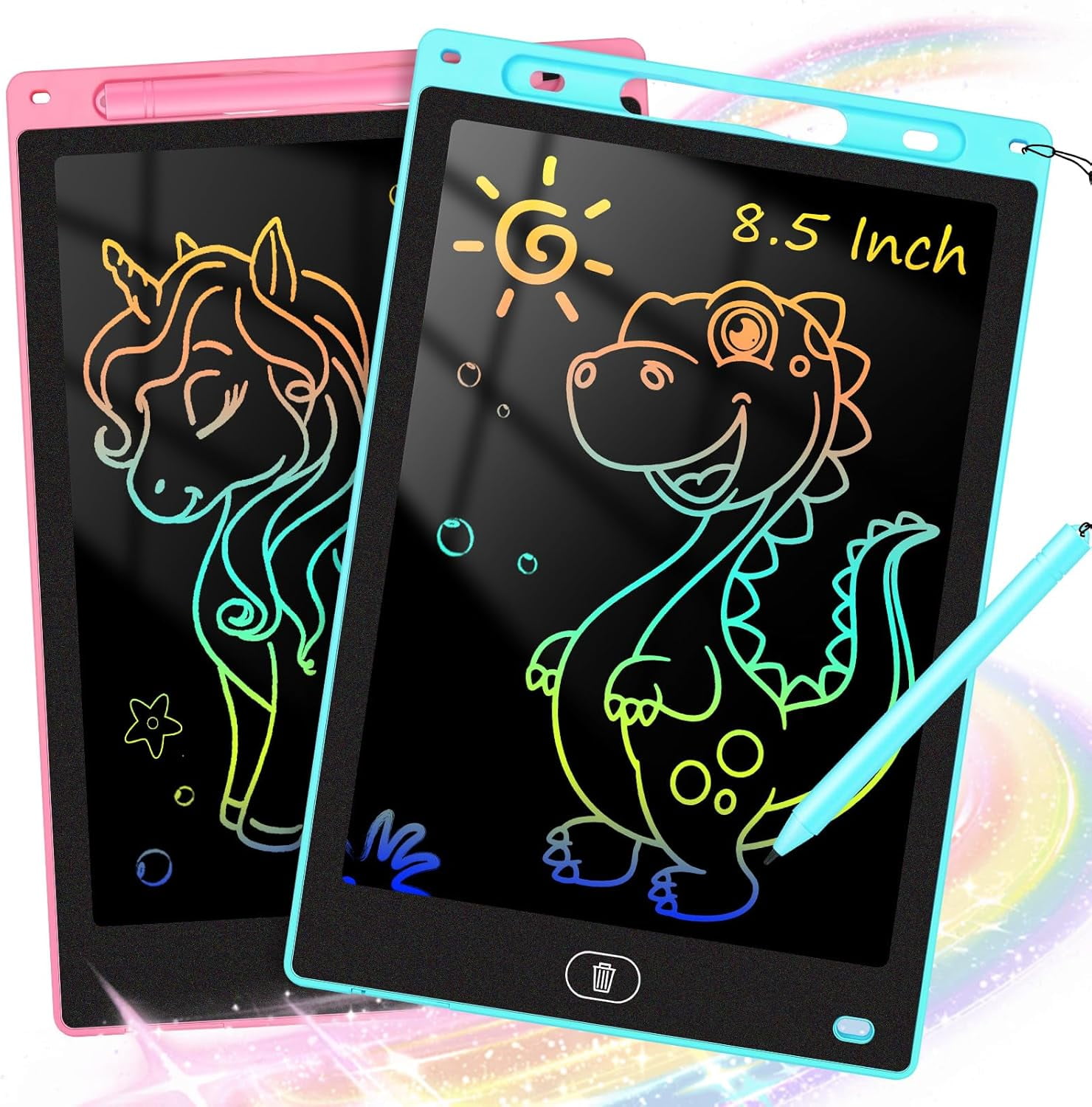 2 Pack 10 Inch LCD Writing Tablet for Kids - Preschool Drawing Tablet ...