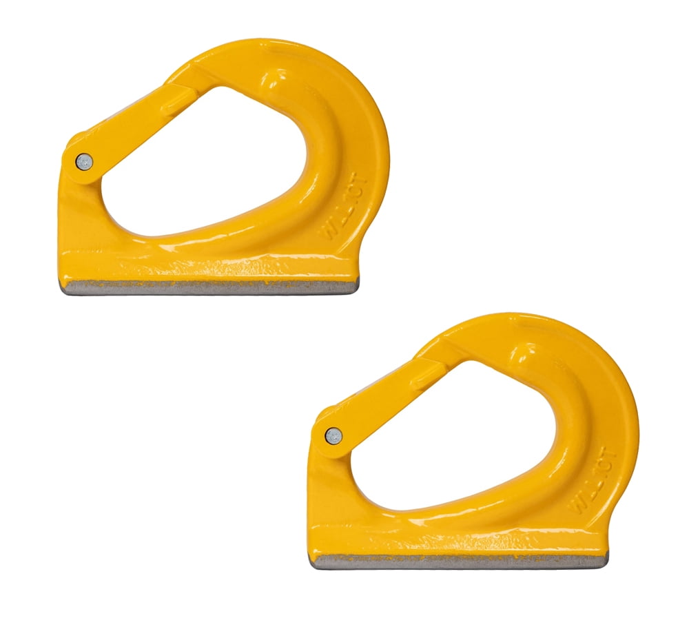 (2 Pack) 10 Ton Grade 80 Weld On Anchor Hook for Wrecker, Crane ...
